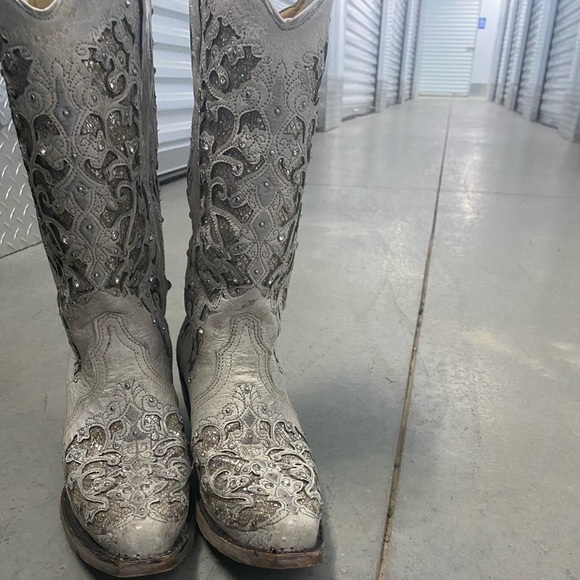Corral | Shoes | Corral White Western Boots | Poshmark